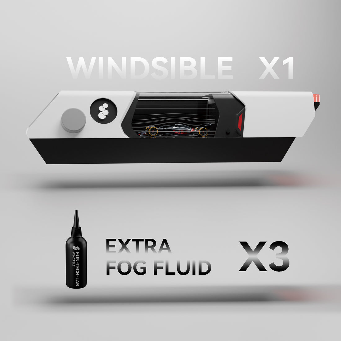 Fun-Tech-Lab [1:64]Windsible: Desktop Wind Tunnel for Your Diecast Car