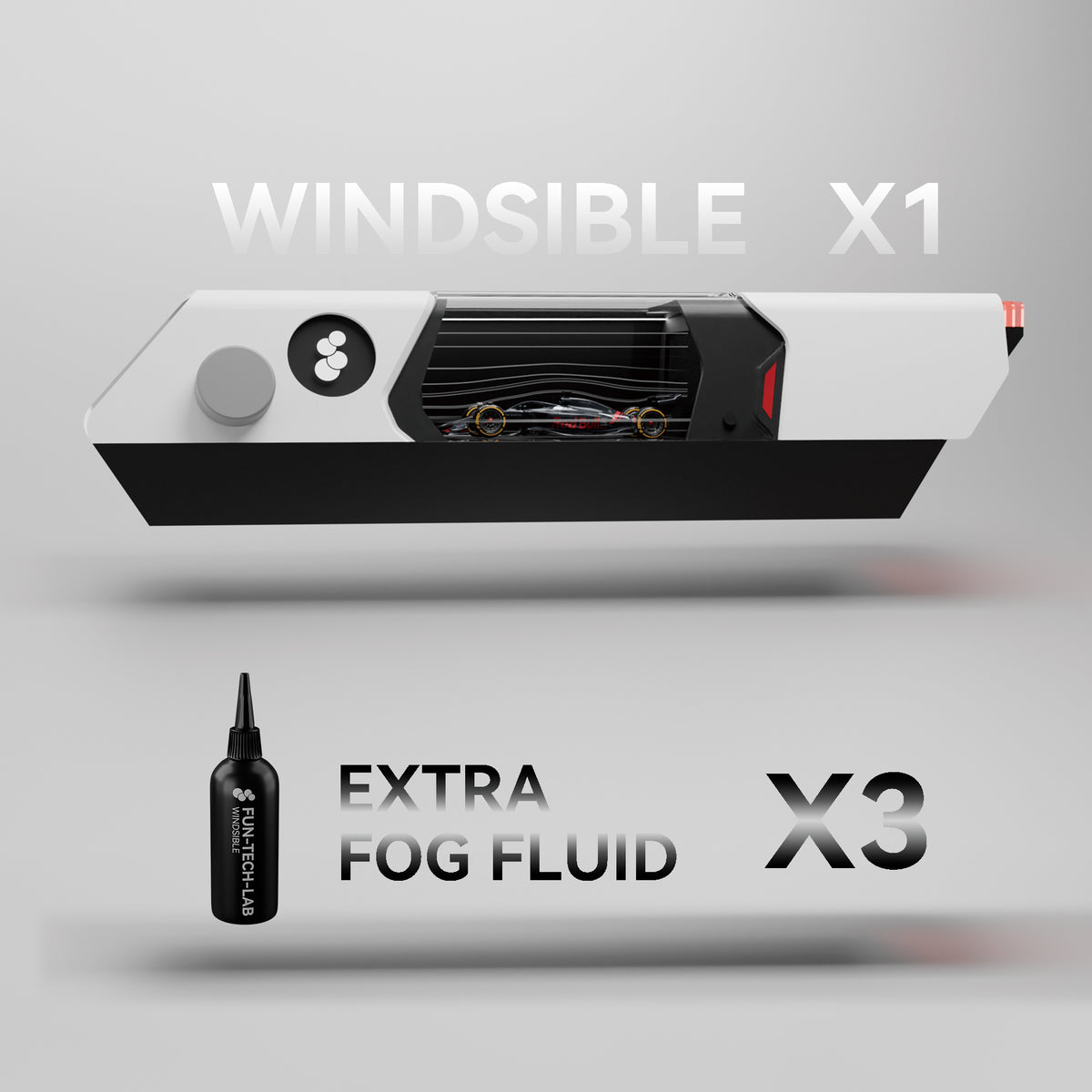 Fun-Tech-Lab [1:64]Windsible: Desktop Wind Tunnel for Your Diecast Car