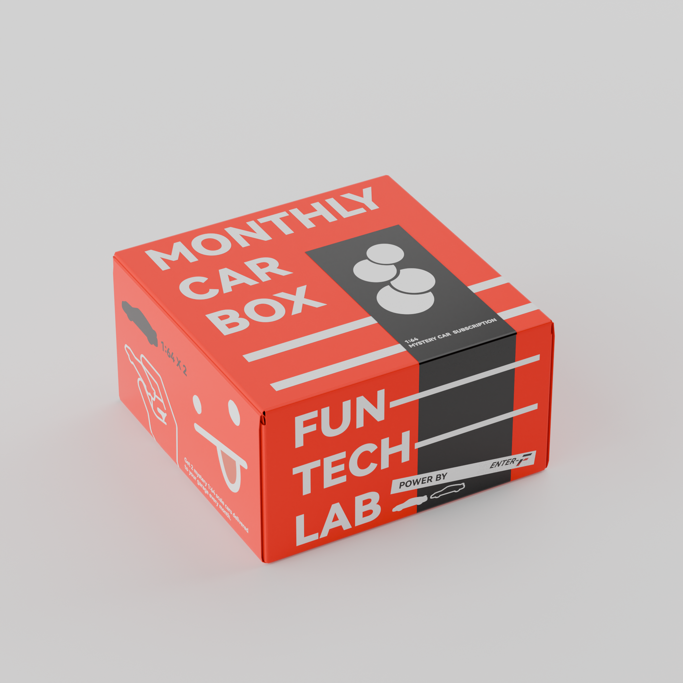 Monthly 1:64 Model Car Box